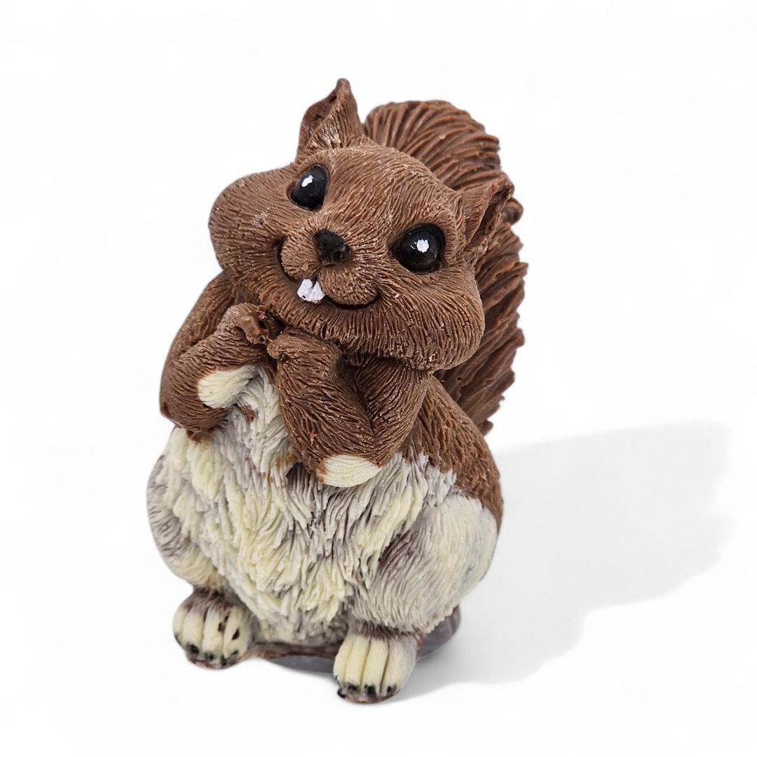 Handmade Chocolate Squirrel Ideal Cake Topper or Gift - Etsy