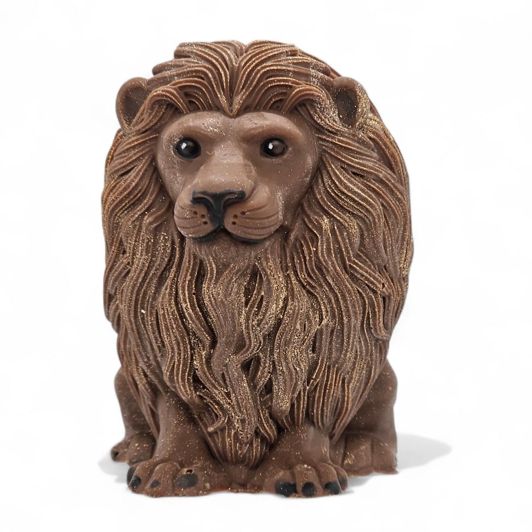 Handmade Chocolate Lion Ideal Cake Topper or Gift - Etsy