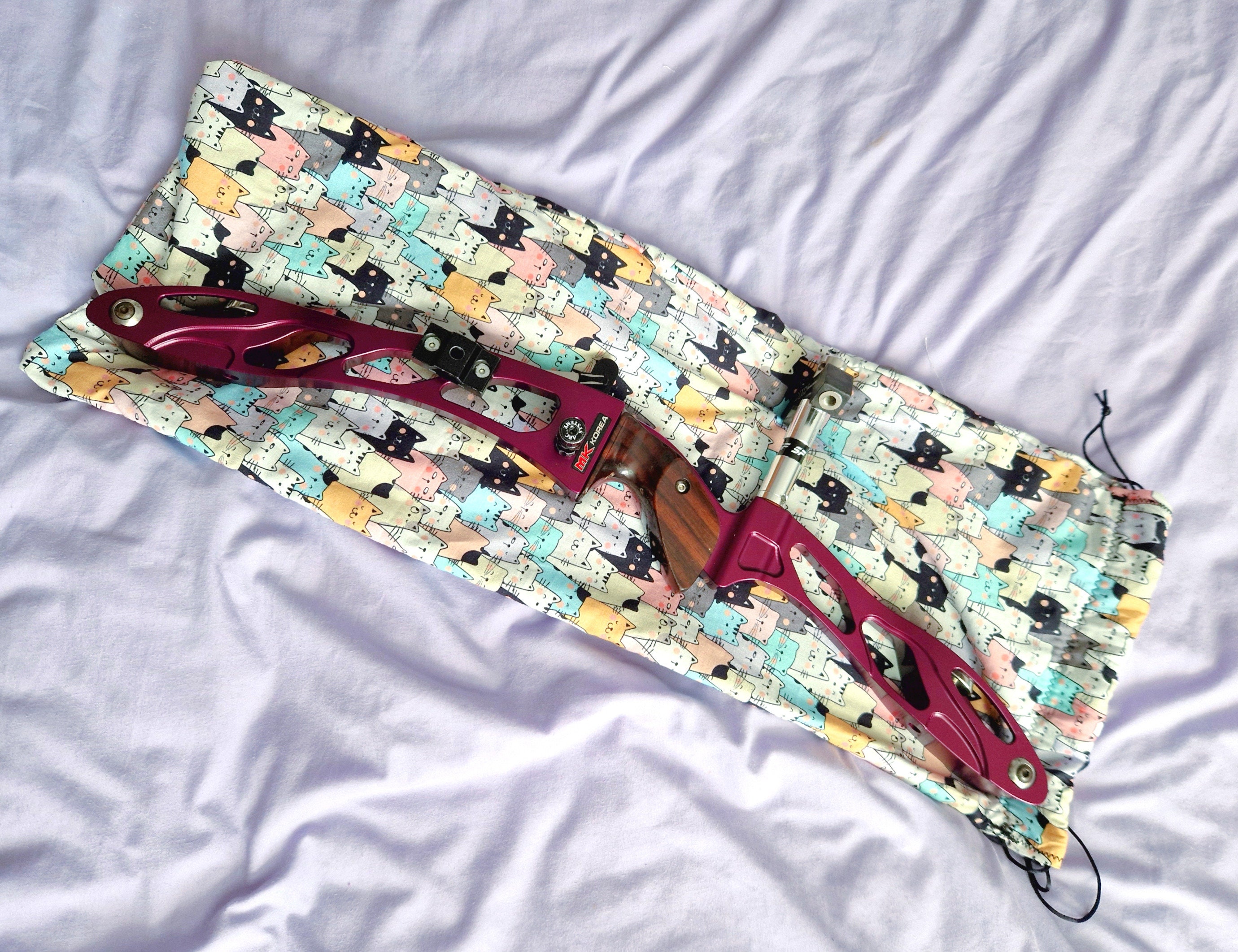 Archery Limb and Riser Set - Cat Print - Etsy