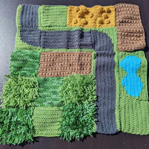 Crochet Play Mat - Etsy