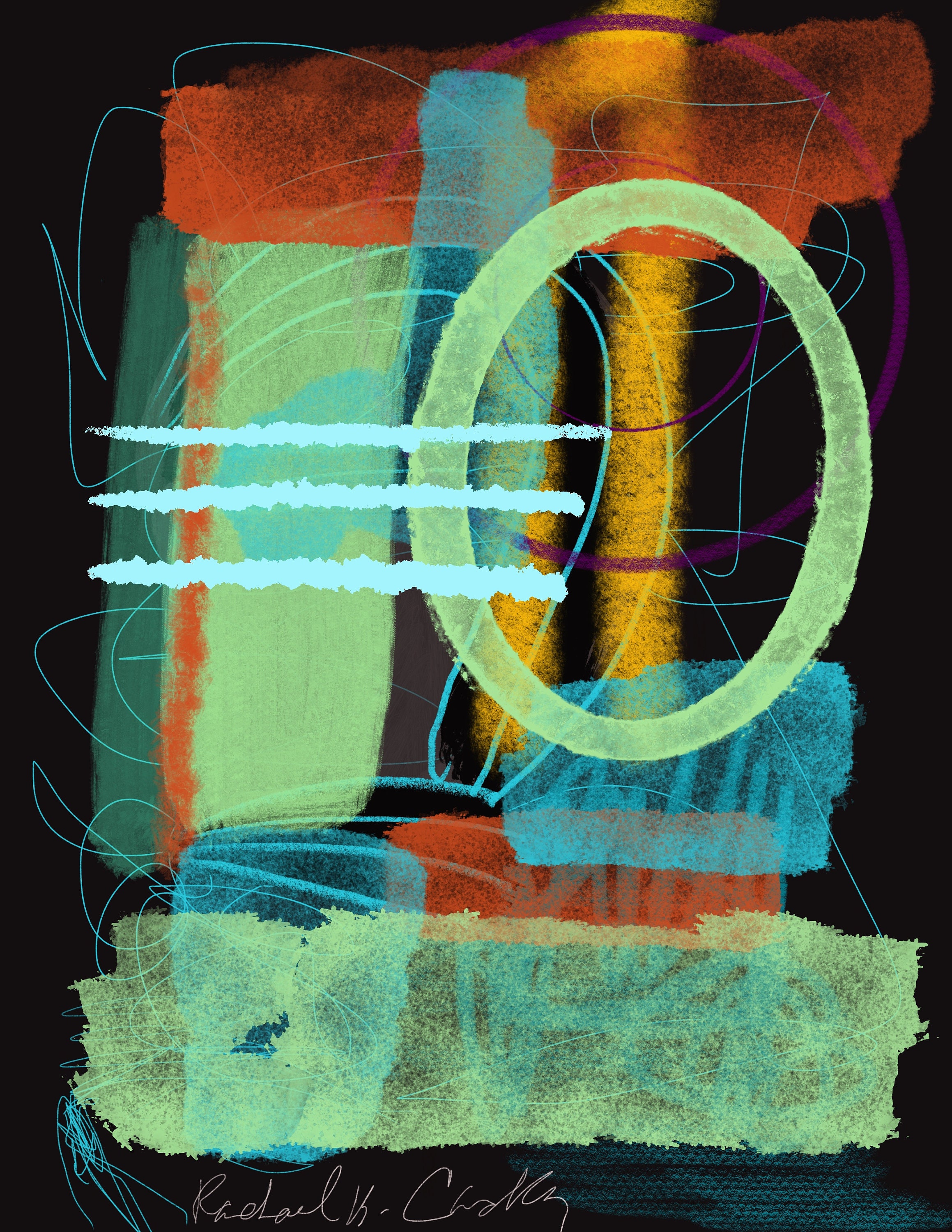 Intersection Digital Art Digital Download - Etsy