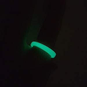 Oval Glow in the Dark Ring - Ellipse Shape Design Based on the ...