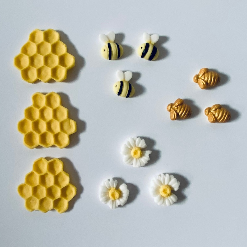 Bee Cake Decorations - Etsy