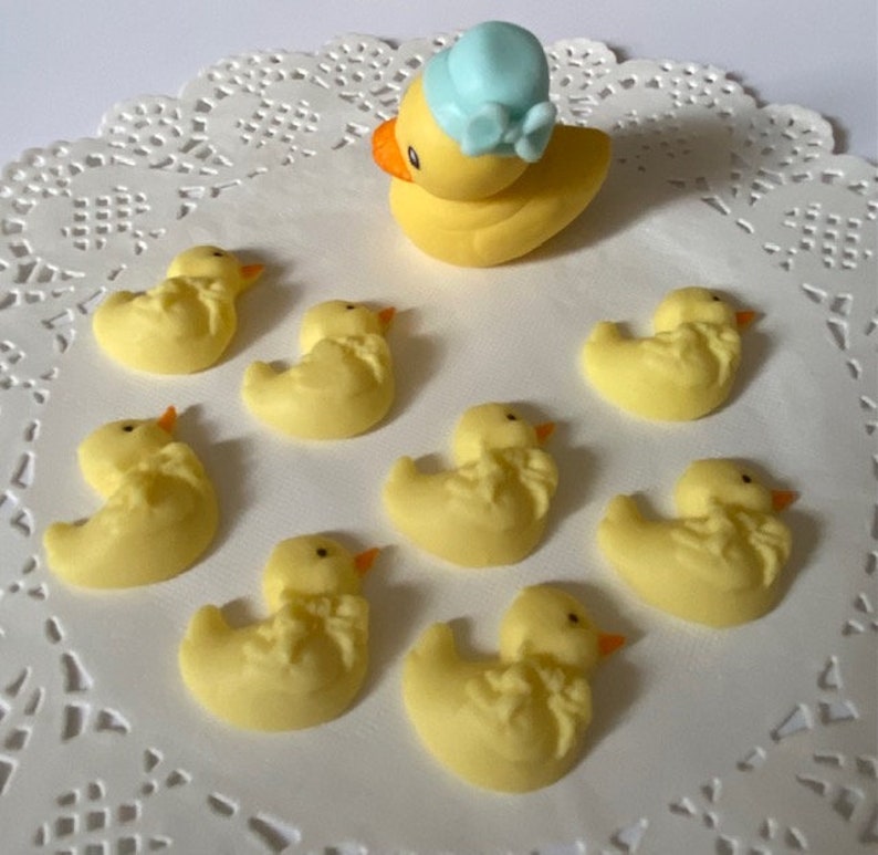 Fondant Duck Cake Toppers, Edible Pond Cake Decoration - Etsy