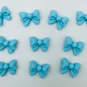 Fondant Edible Bows, Loose Mini Fancy Bows, Fondant Cupcake Decorations ...