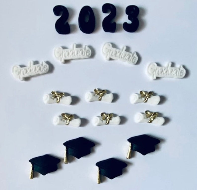 Fondant Graduation Cake Topper/graduate Cap - Etsy
