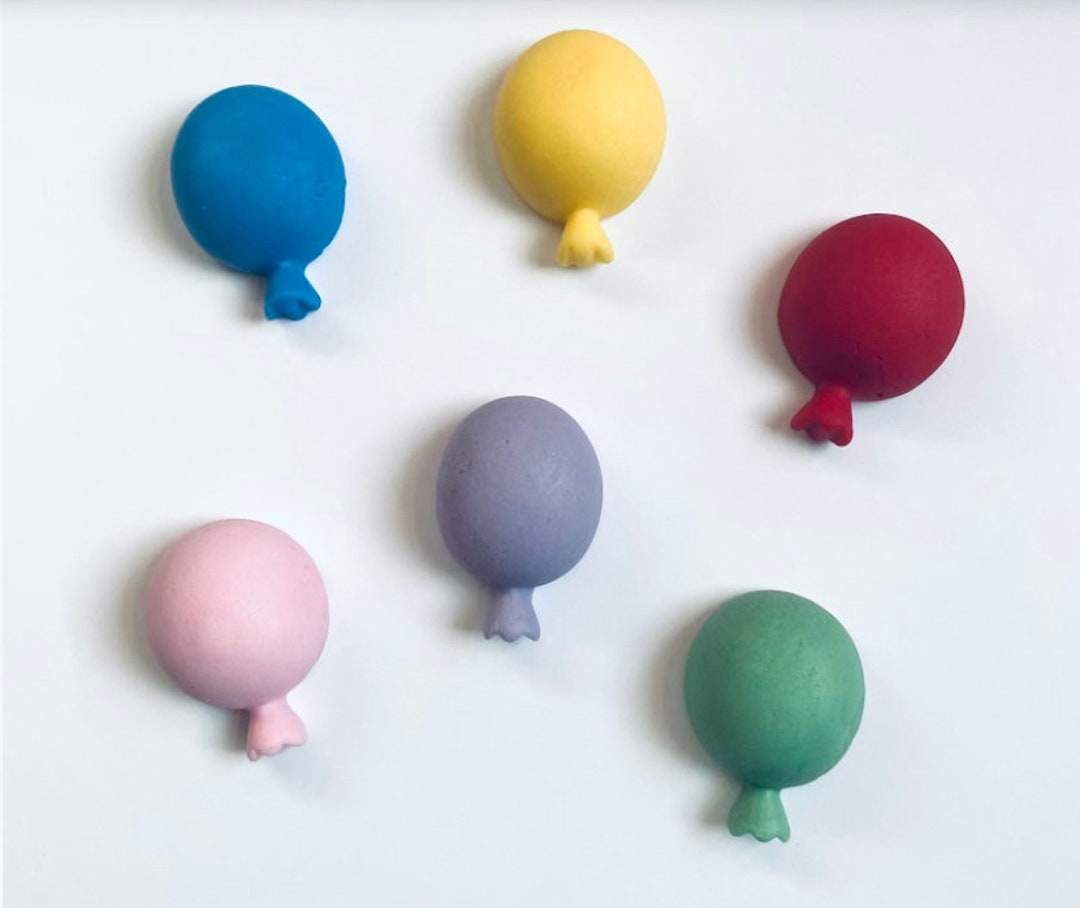 6 pièces Ballons comestibles faits sur commande de fondant. Décoration ...