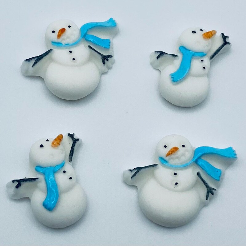 Fondant Snowman - Etsy