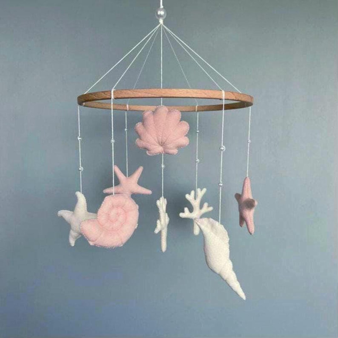 Ocean Baby Mobile Sea World Cot Mobile Ocean Nursery Crib Sea Creatures ...