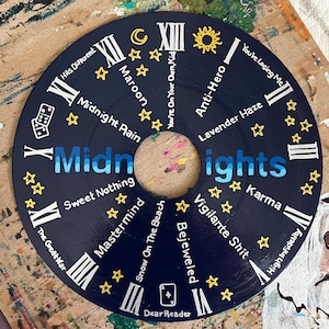 Custom Painted 7 In. Vinyl Record - Etsy