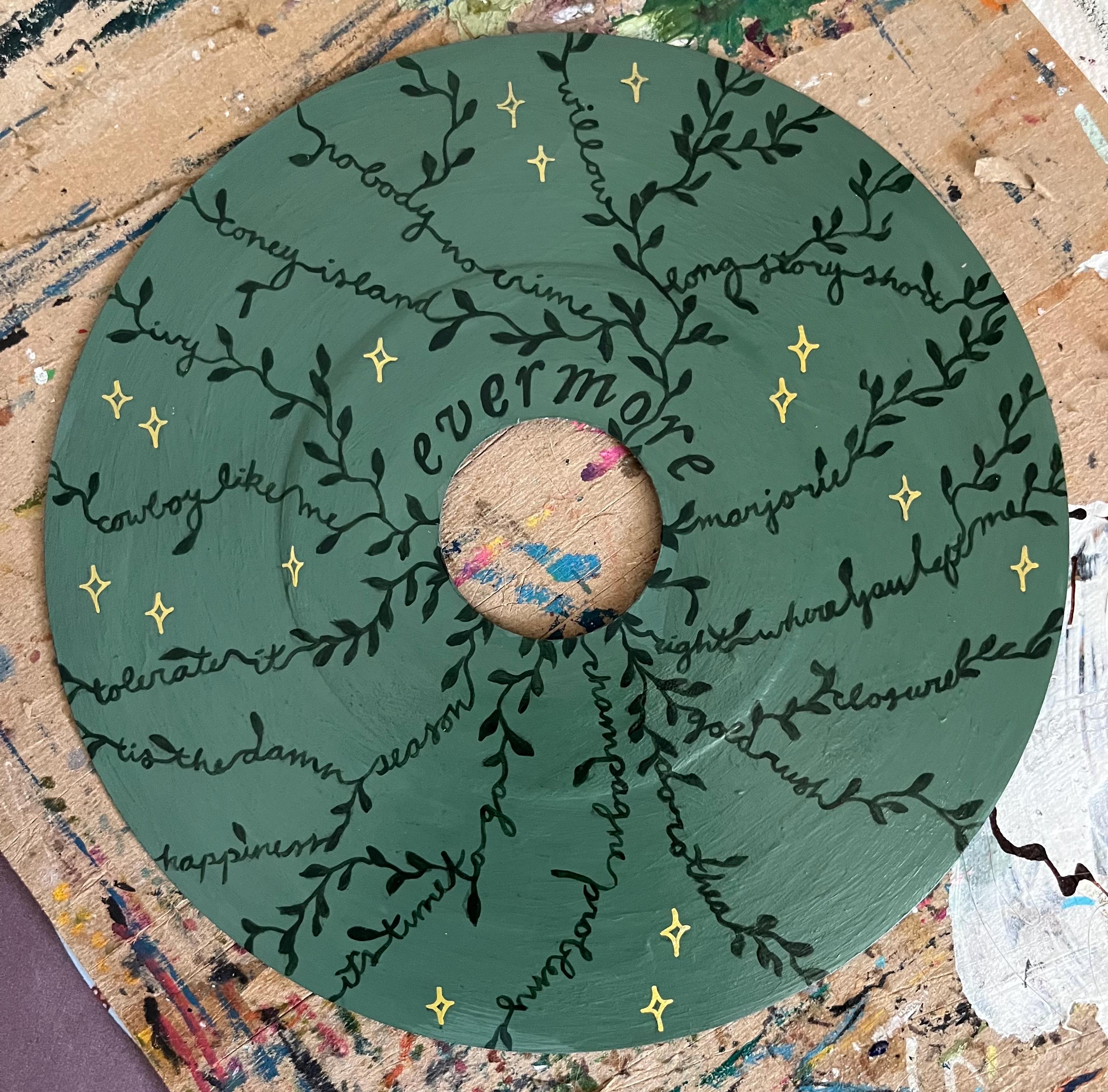 Custom Painted 7 In. Vinyl Record - Etsy