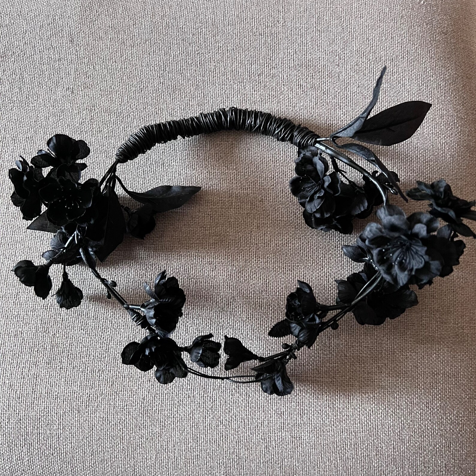 The Onaree Crown Floating Valkyrie Crown Bohemian Flower Crown - Etsy