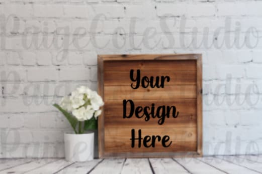 9 Sign Template Bundle Mockup Digital Download JPG and PNG - Etsy