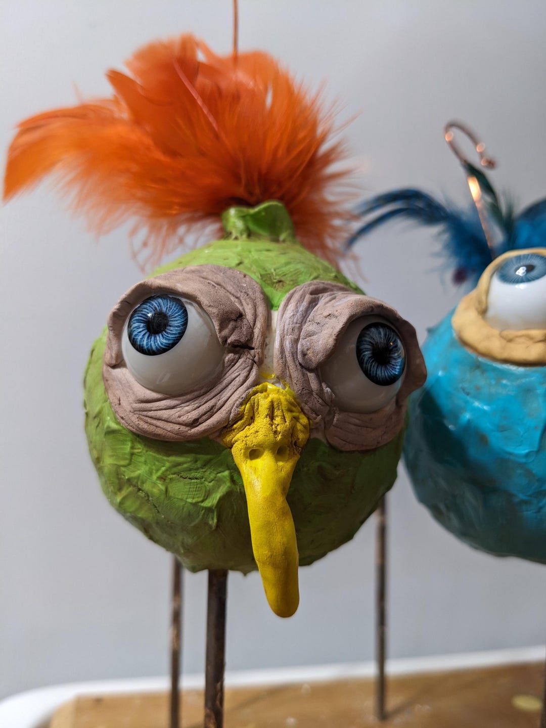 Sculpture Gooney Bird Handmade Head 2004 - Etsy