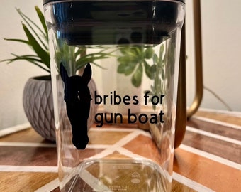 Metal Horse Treat Container - Etsy