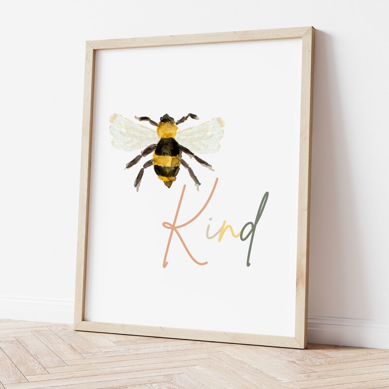 Bee Kind Printable - Etsy