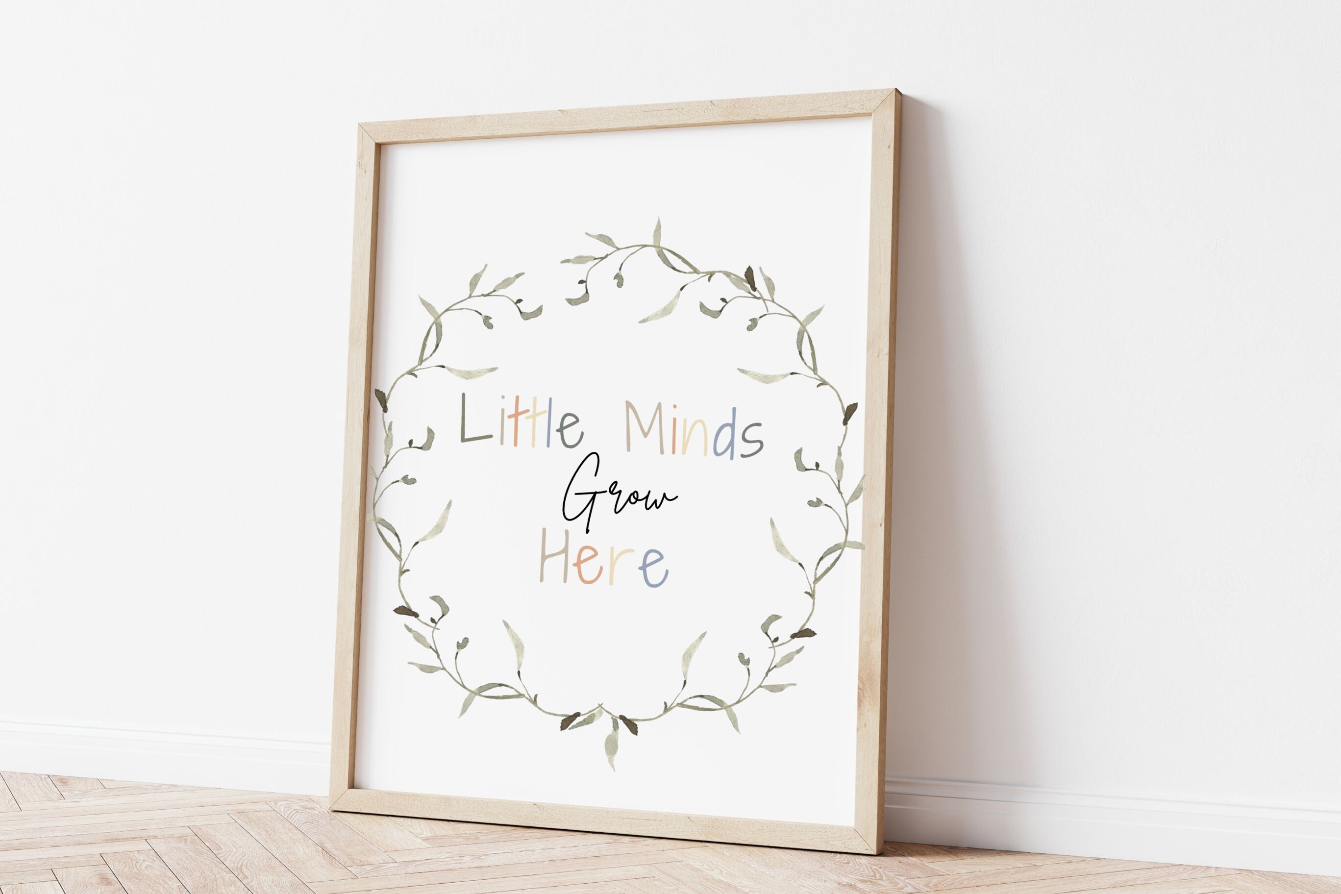 Little Minds Grow Here, Classroom Decor, Classroom Decor Elementary ...
