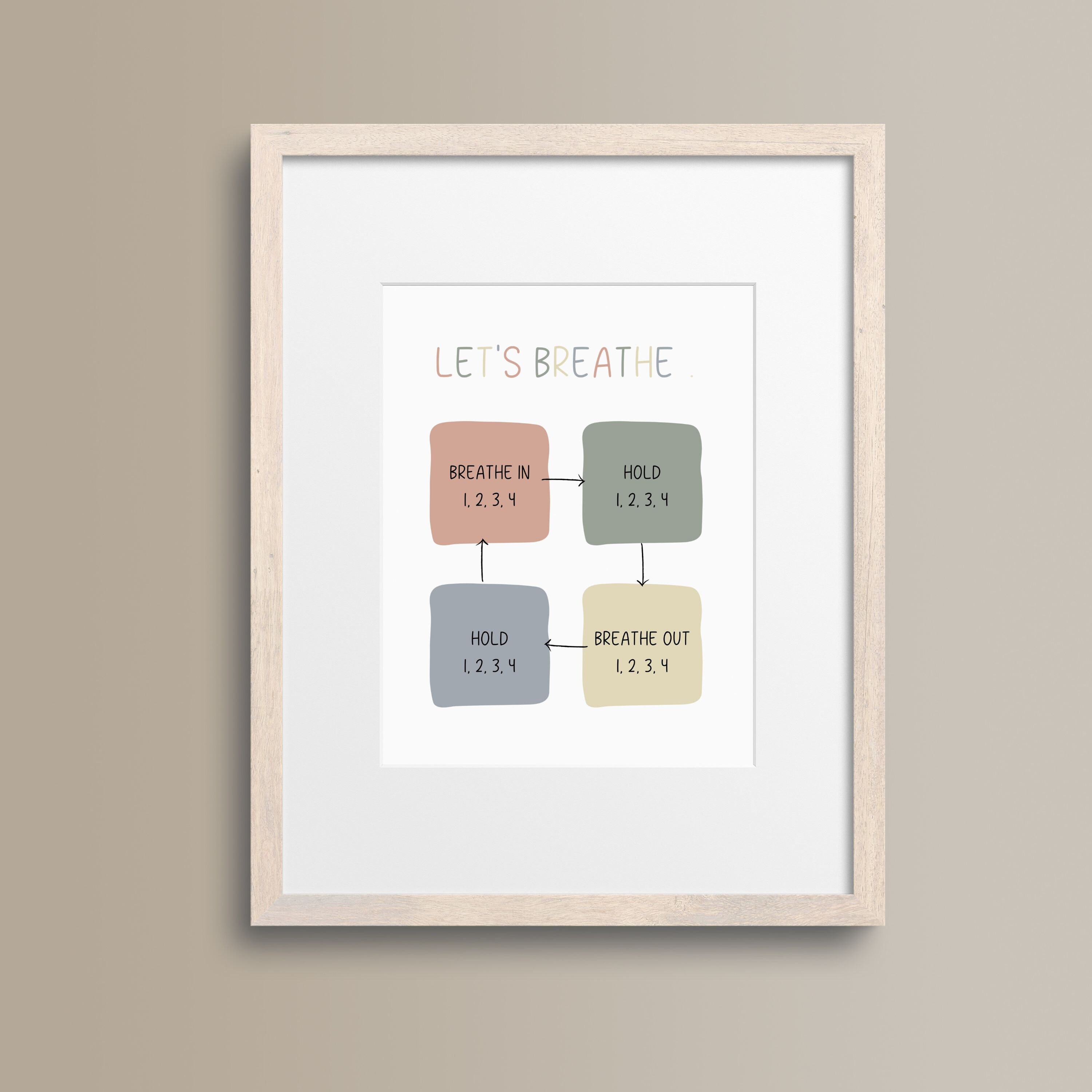 Breathe Poster, Learning Posters, Classroom Décor Elementary, Classroom ...