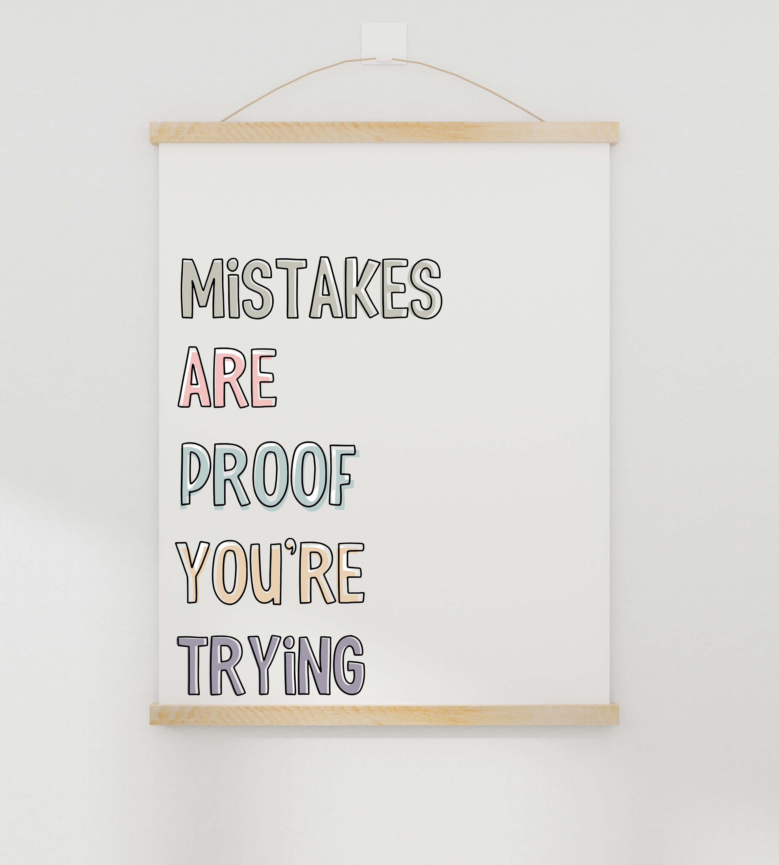 Mistakes, Learning Posters, Classroom Décor Elementary, Classroom Décor ...