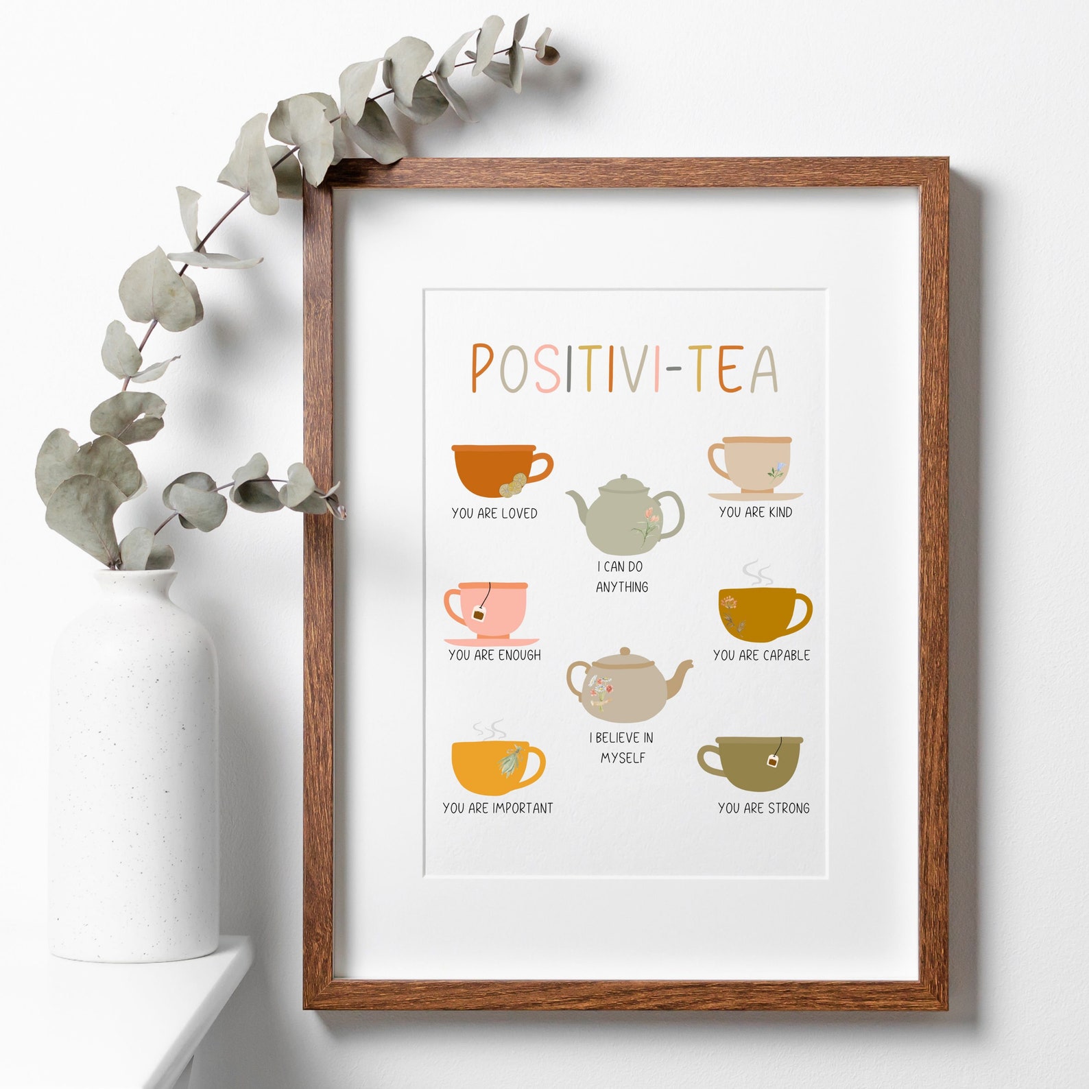 Positivi-tea, Learning Posters, Classroom Décor Elementary, Classroom ...