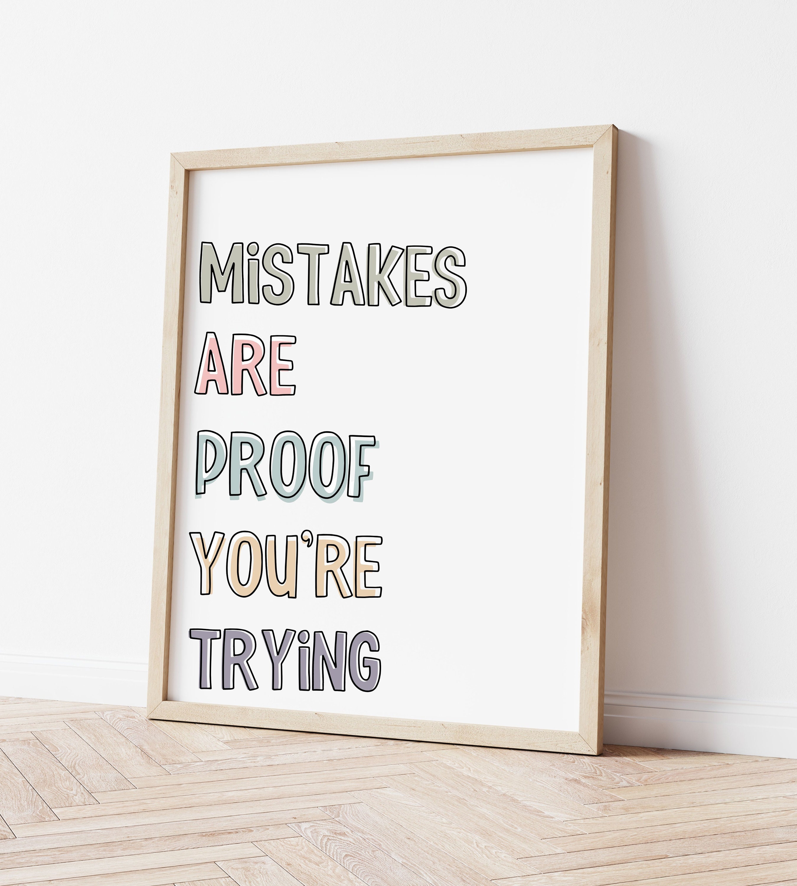 Mistakes, Learning Posters, Classroom Décor Elementary, Classroom Décor ...