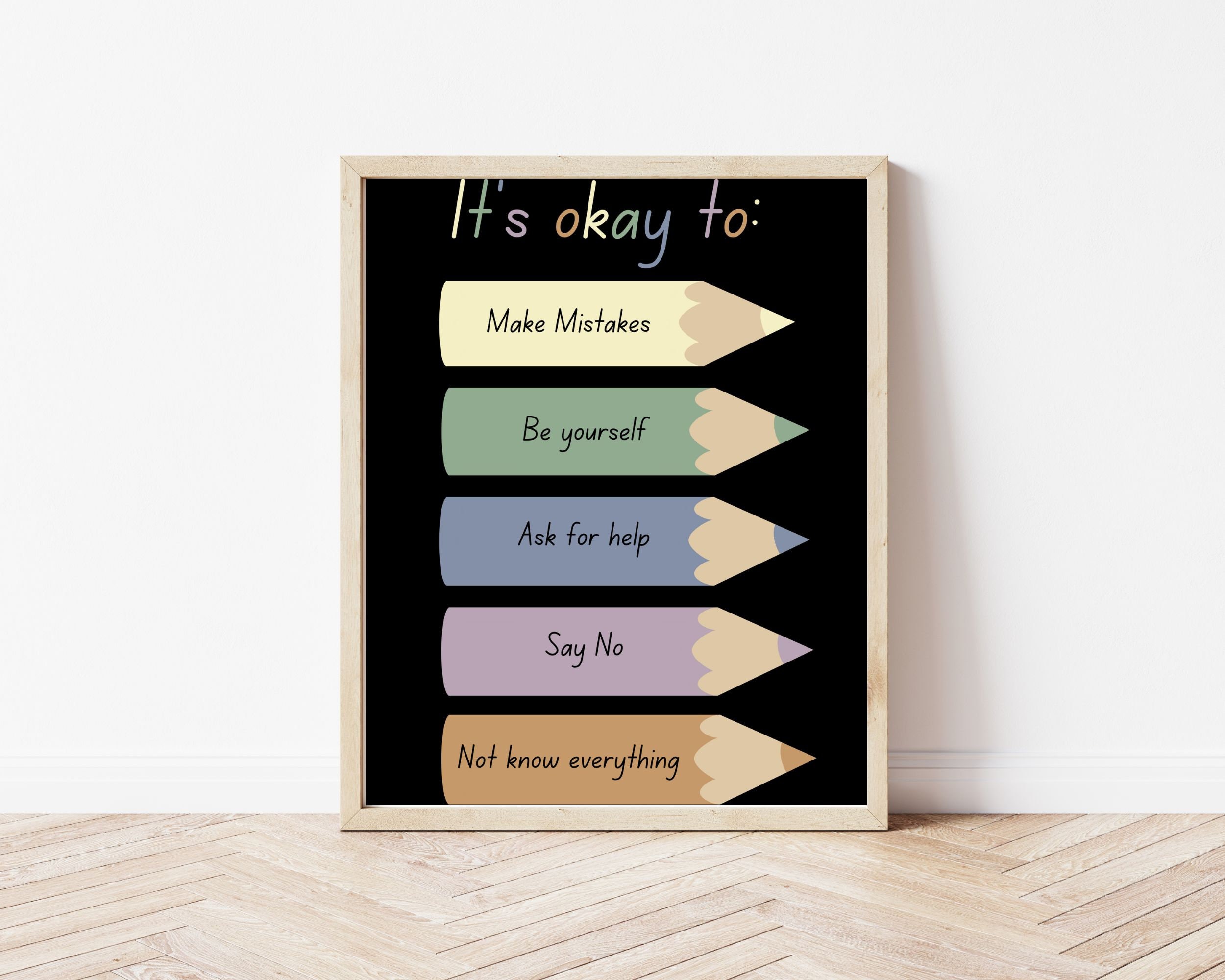 Printable Teacher Sign, Affirmation Sign, Wall Art, Wall Print - Etsy