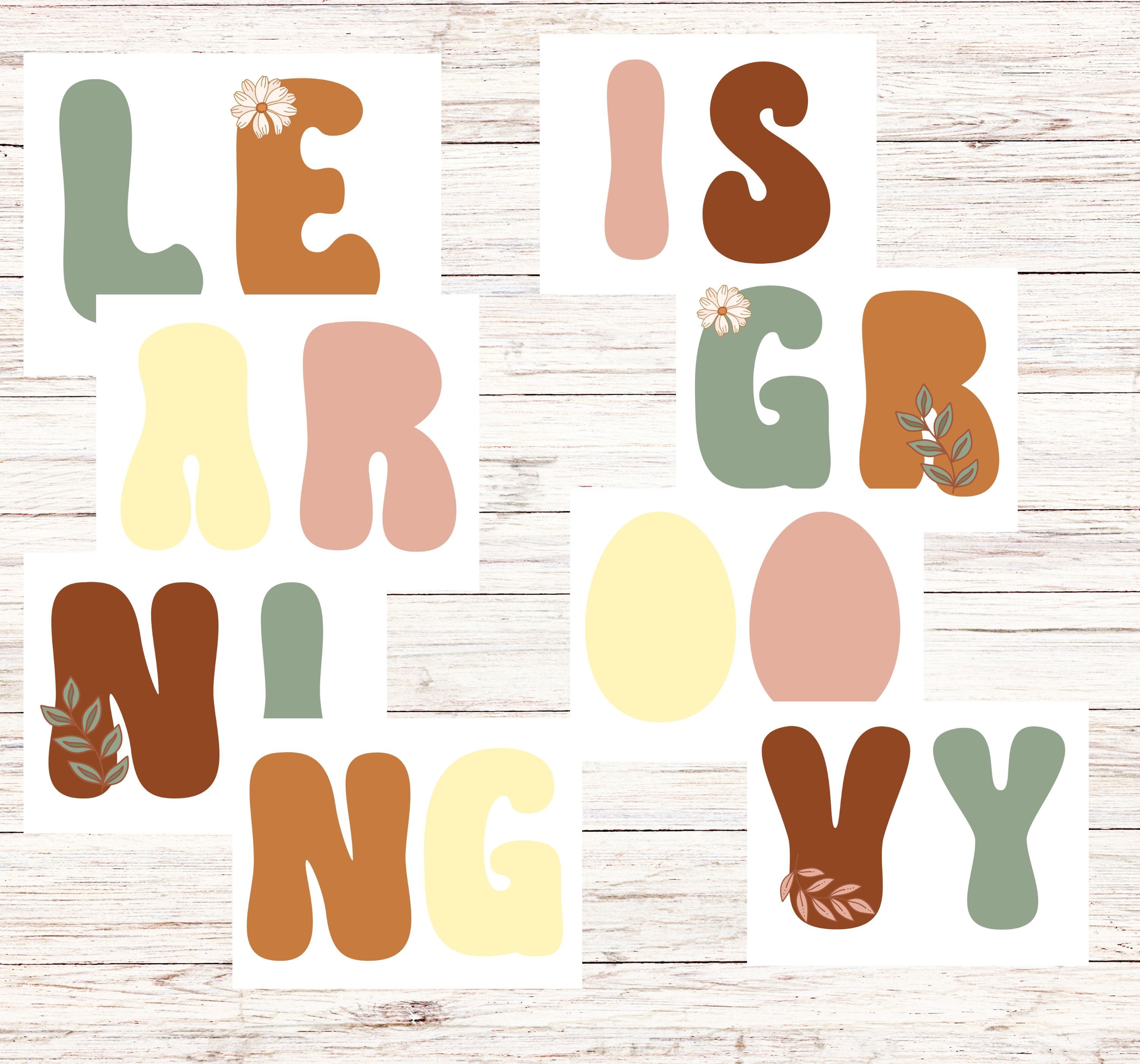 Classroom Banner, Groovy Decor, Bulletin Board, Retro Classroom ...