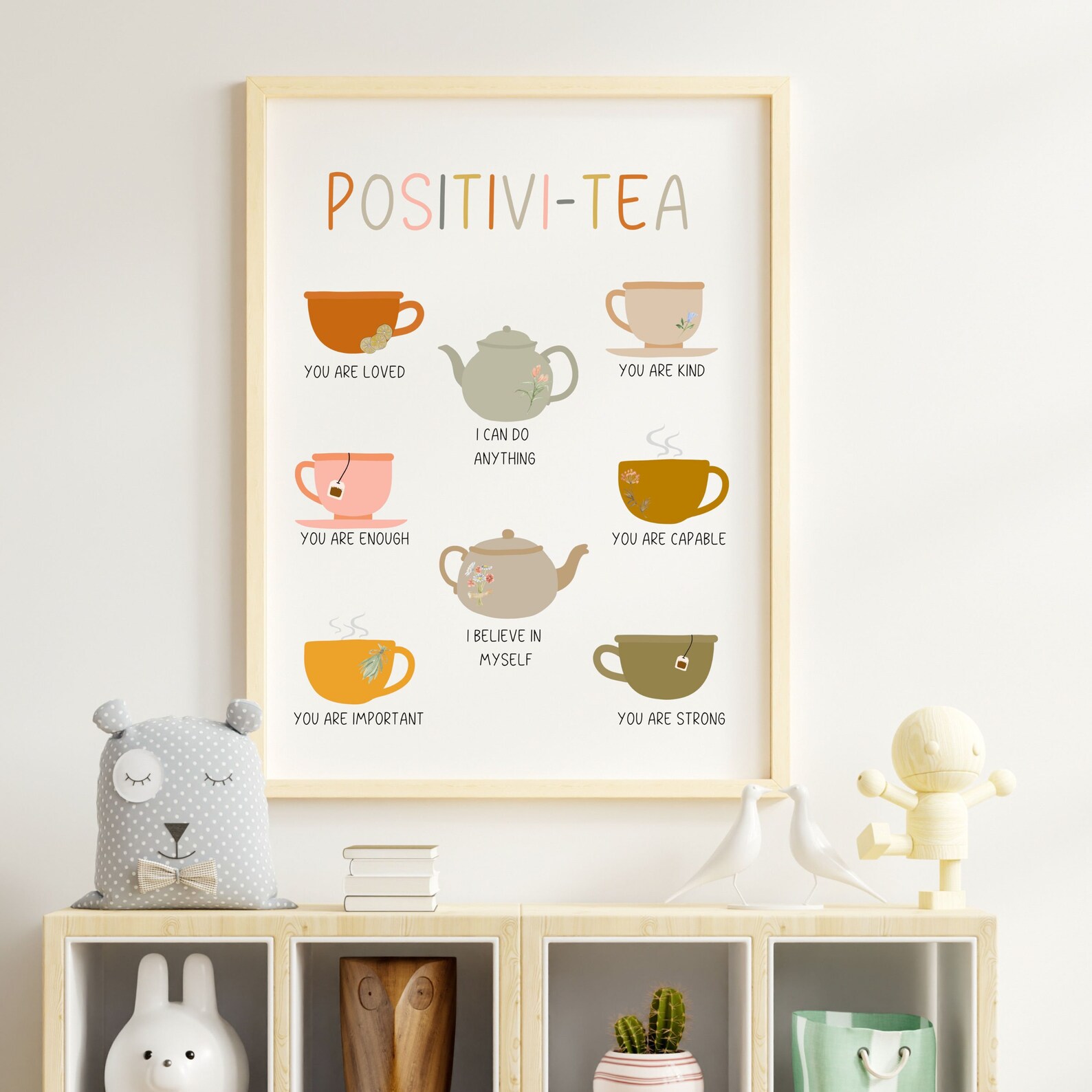 Positivi-tea, Learning Posters, Classroom Décor Elementary, Classroom ...