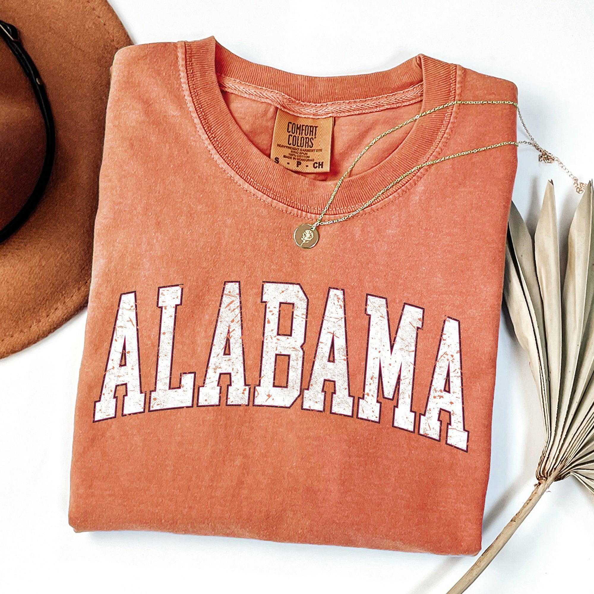Alabama Football Comfort Colors T-shirt, Game Day Tee - Etsy