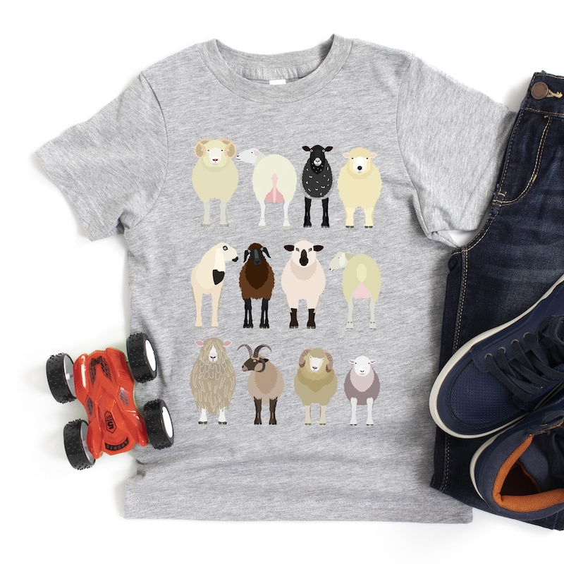 Sheep Breed T Shirt - Etsy