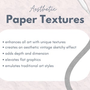 Aesthetic Paper Textures Brushes and PNG Overlay - Texture Brush Pack ...