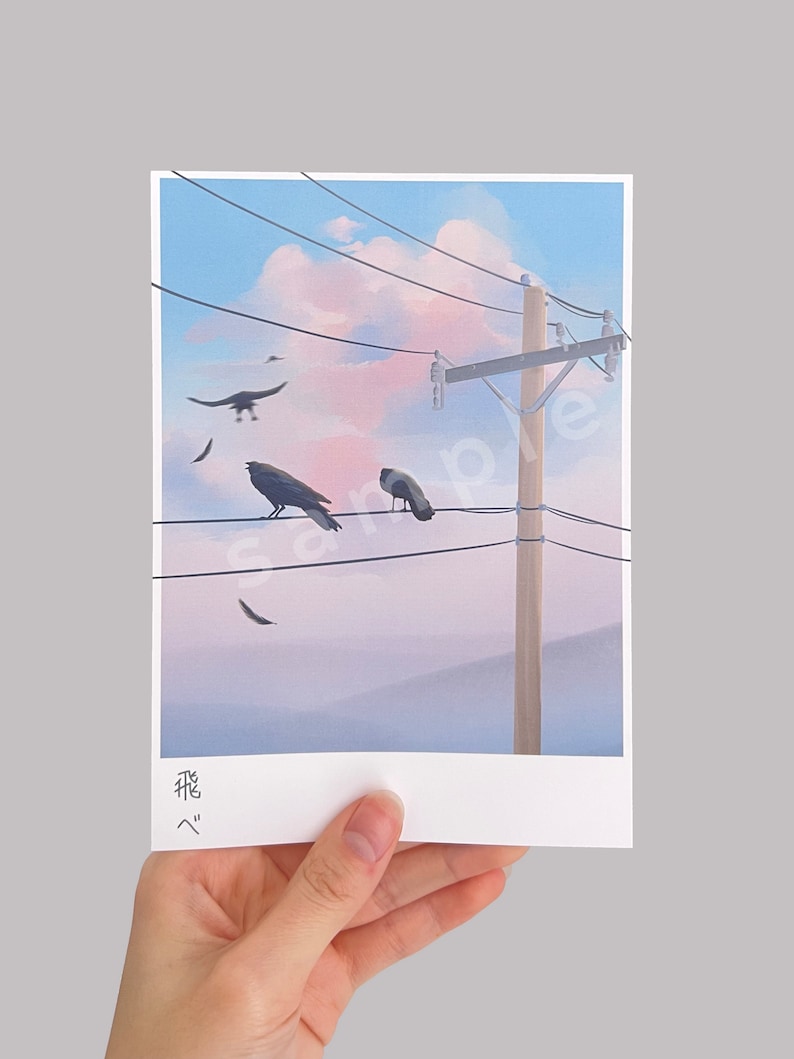 Aesthetic Japan Pastel Postcard Prints: Anime Prints - Etsy