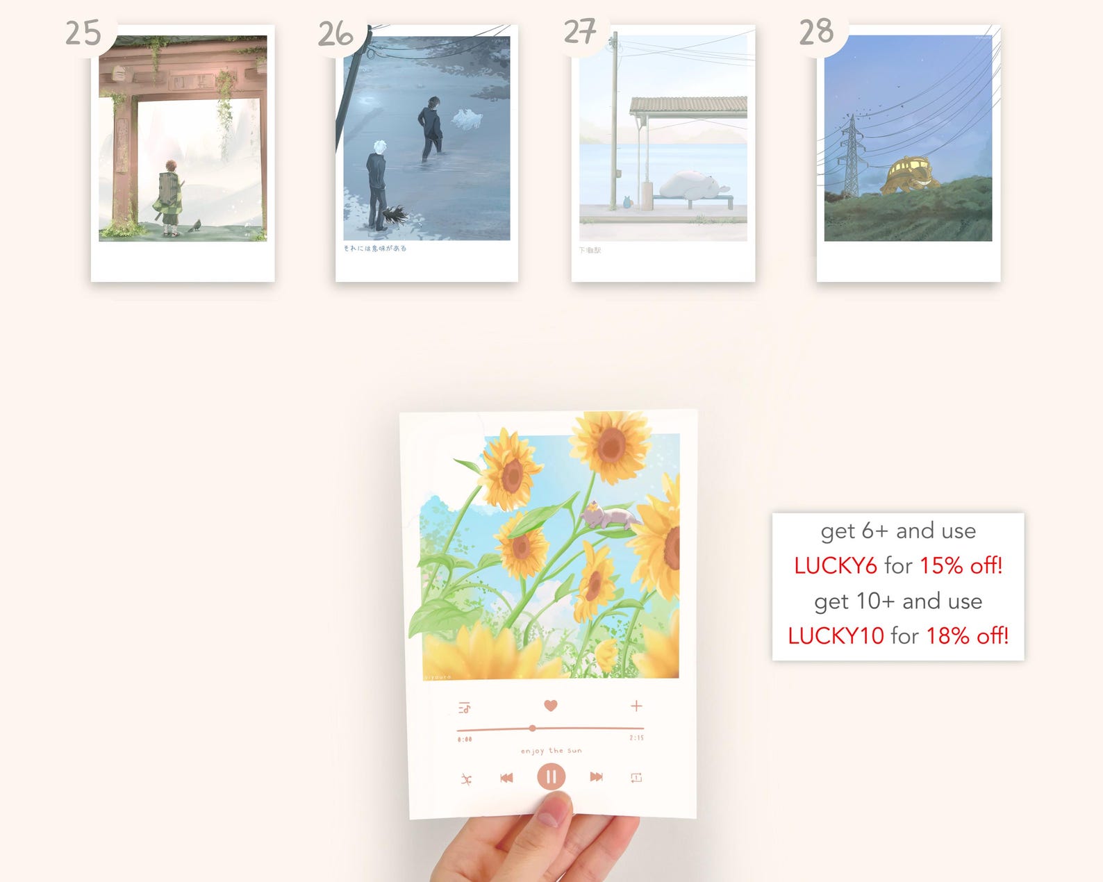 Aesthetic Anime Postcard Prints: Anime Prints, Minimalist Art Prints ...
