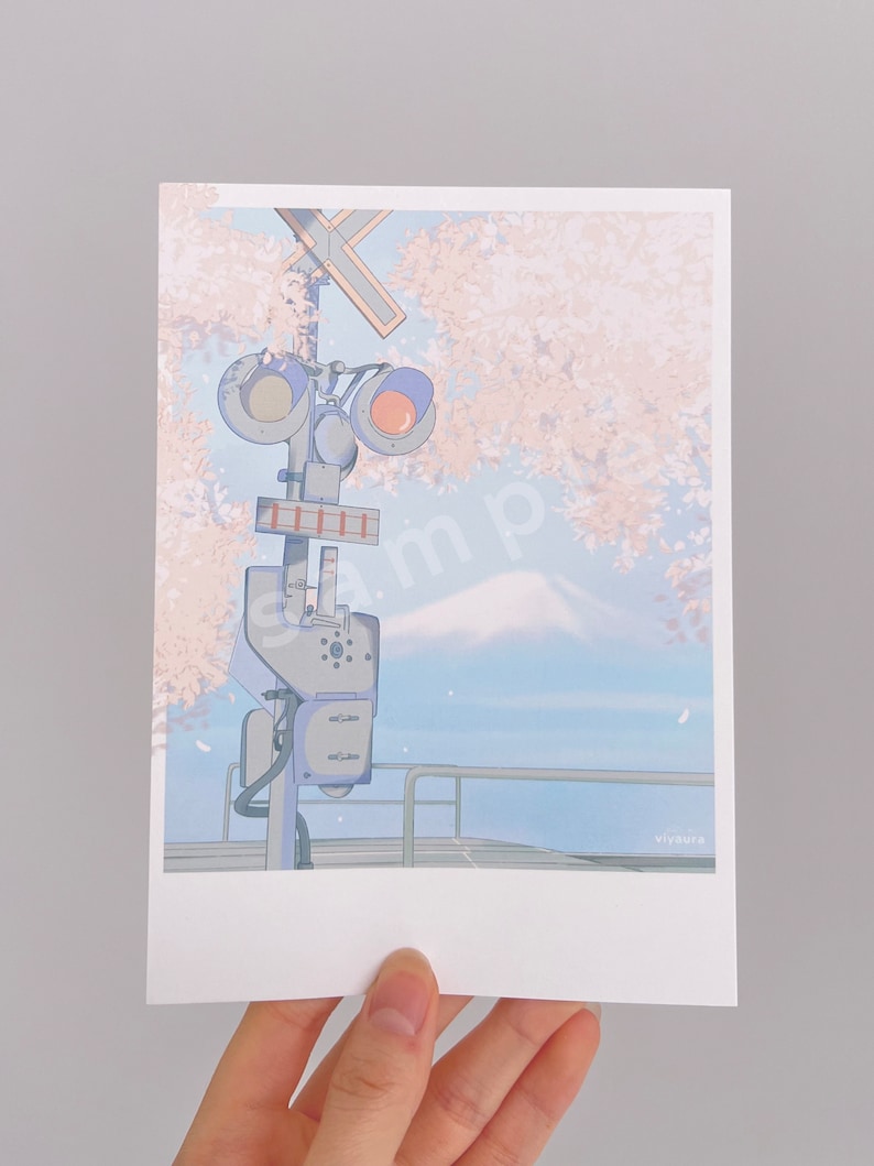 Aesthetic Japan Pastel Postcard Prints: Anime Prints - Etsy