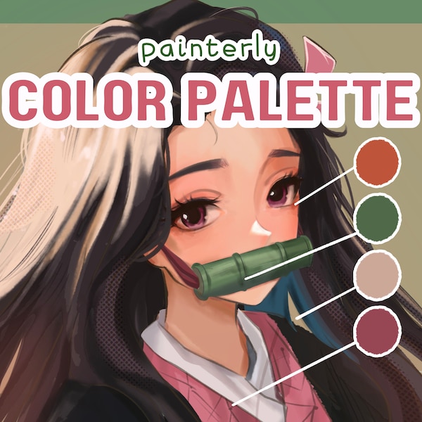 Anime Color Palette Procreate - Etsy