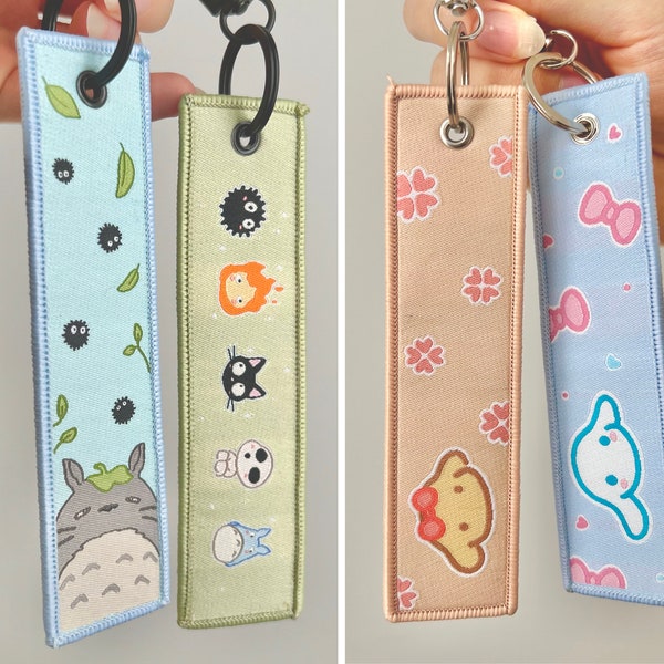 Anime Keychain - Etsy