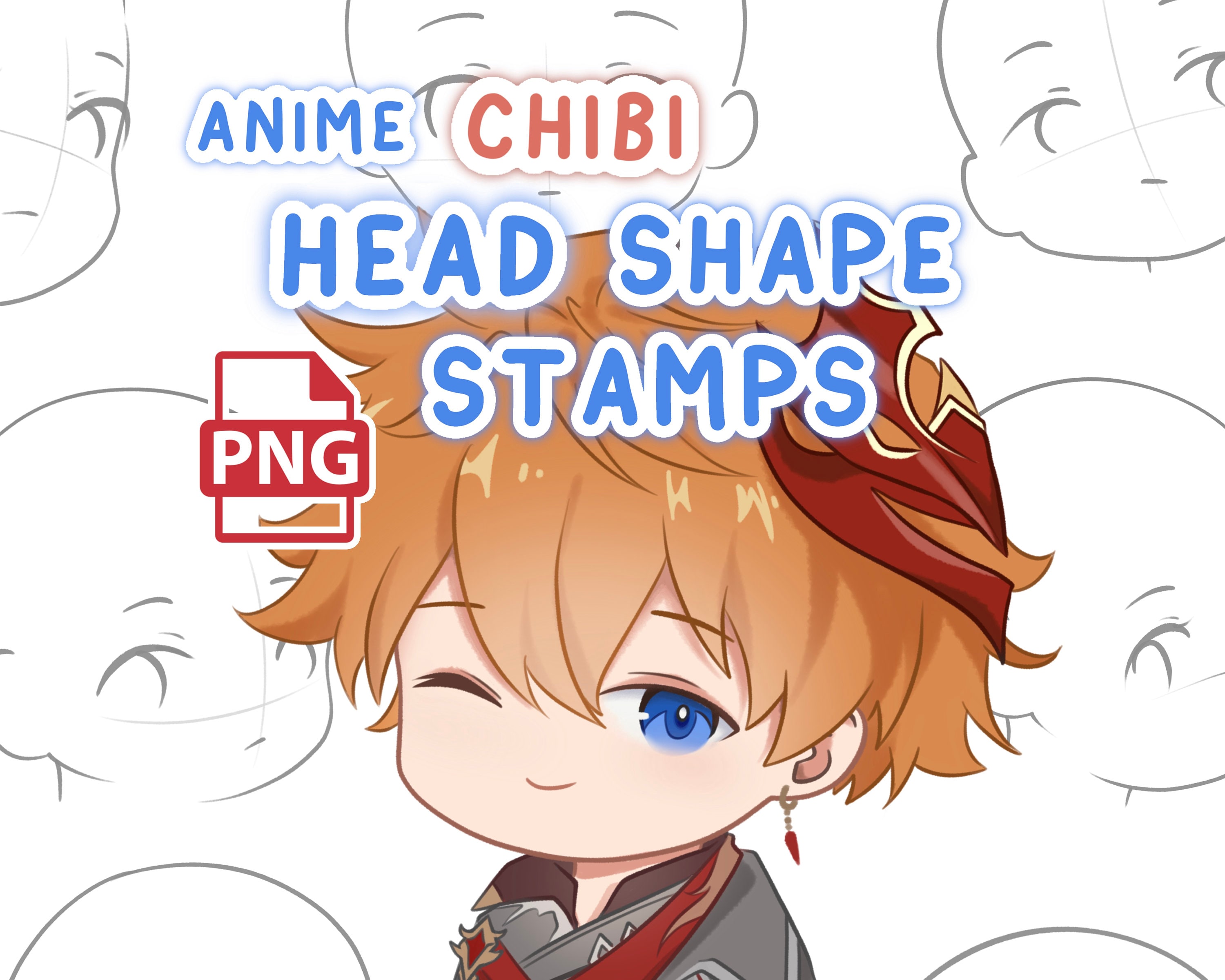 Anime Face Expressions Chibi