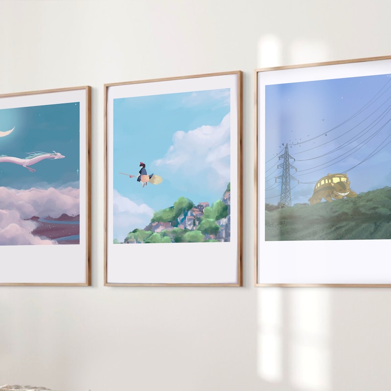Anime Wall Art - Etsy
