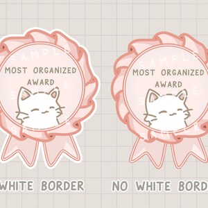 Cute Awards/medals Digital Planner Stickers, Goodnotes Digital Stickers ...