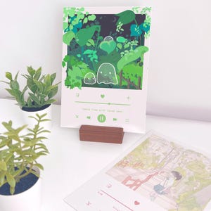 Aesthetic Anime Postcard Prints: Anime Prints, Minimalist Art Prints - Etsy