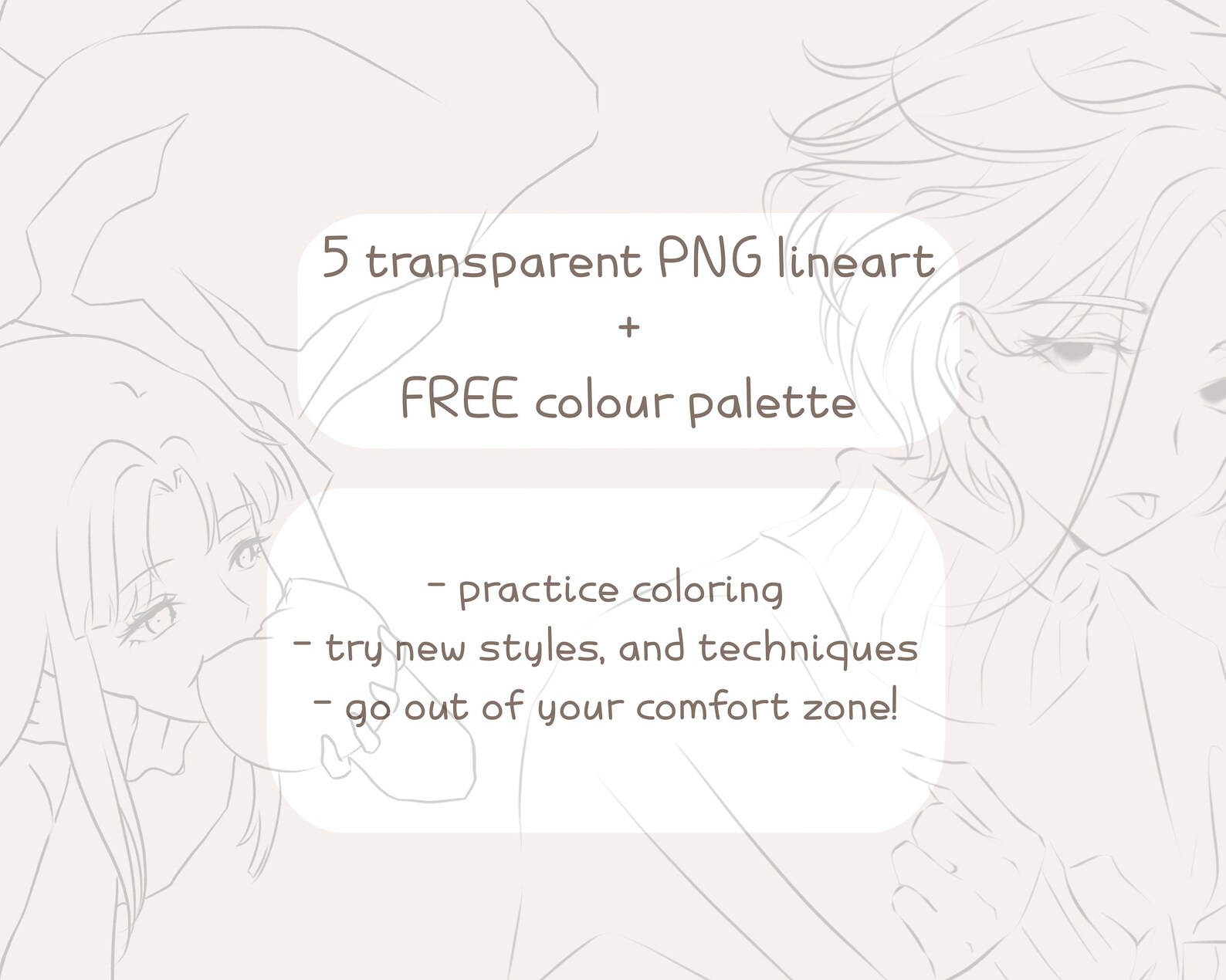 Aesthetic Painting Color Palette Procreate Coloring- Color Swatches ...