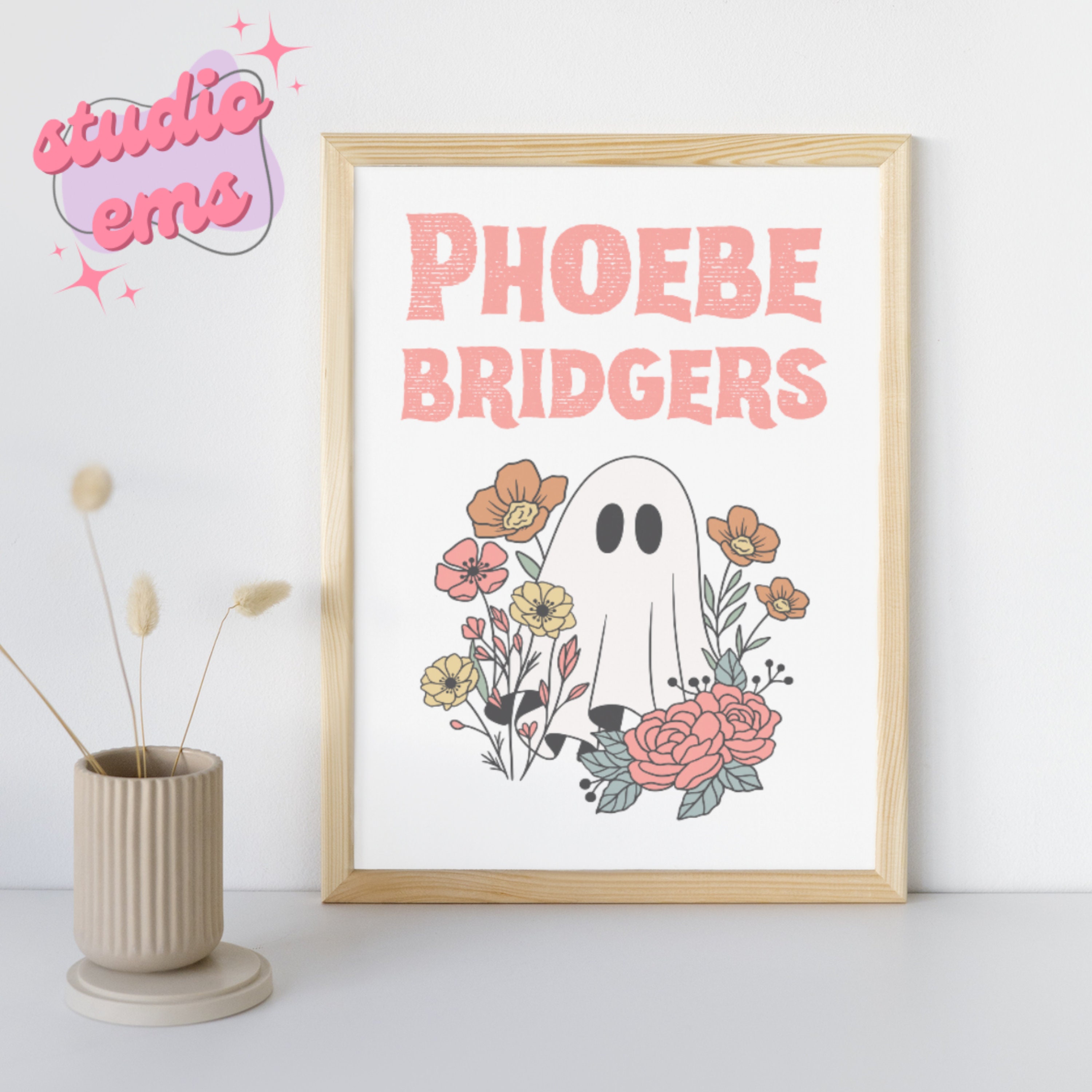 Phoebe Bridgers Poster Phoebe Bridgers Phoebe Bridgers Poster Digital ...