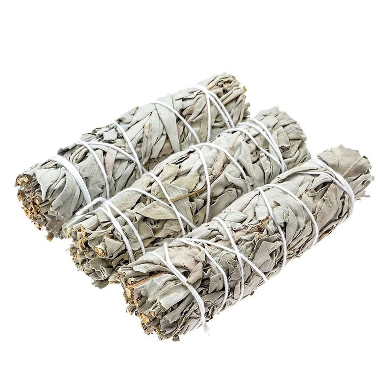 Sage Smudge Stick 6 Inches 3 Pack - Etsy