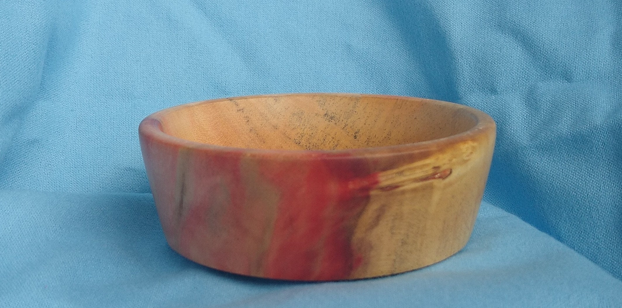 Flaming Box Elder Bowl small - Etsy