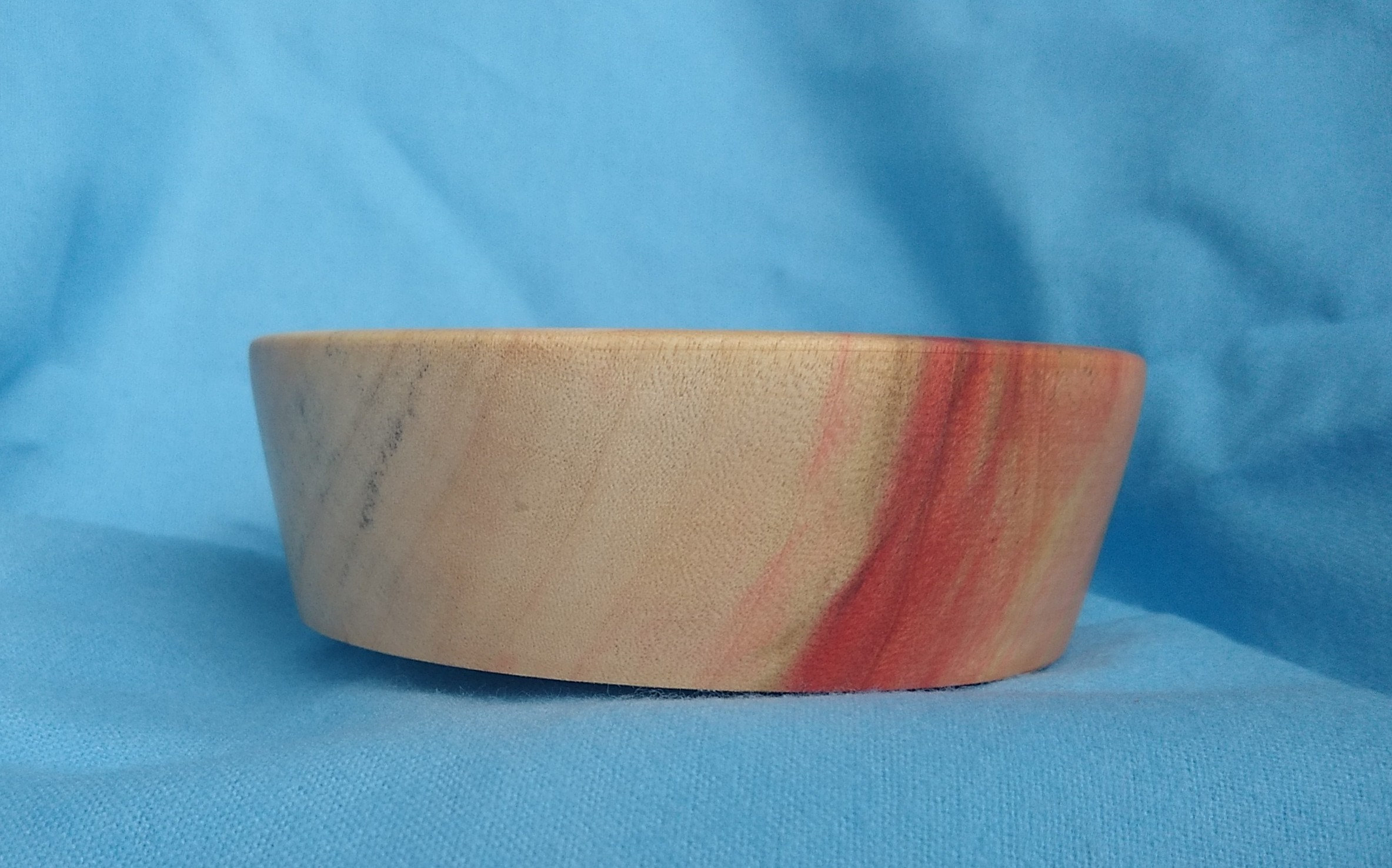 Flaming Box Elder Bowl small - Etsy