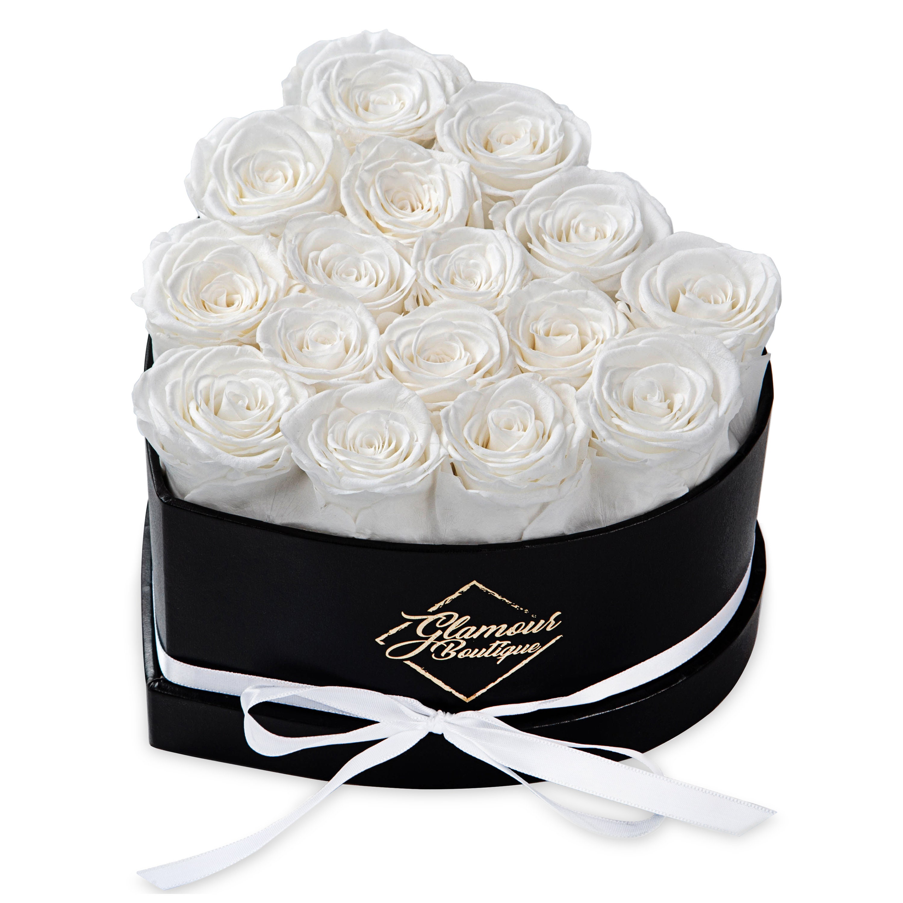 Handmade 16-piece Forever Rose Box Preserved Roses in a Box, Immortal ...