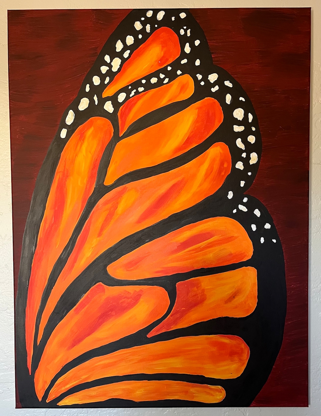 Butterfly Wing Painting - Etsy