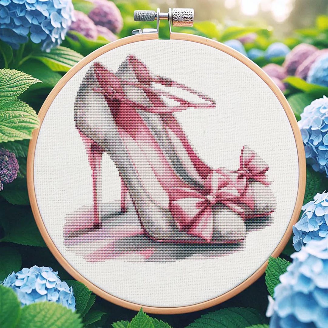 High Heels Counted Cross Stitch Patterns Printable Chart PDF Format ...