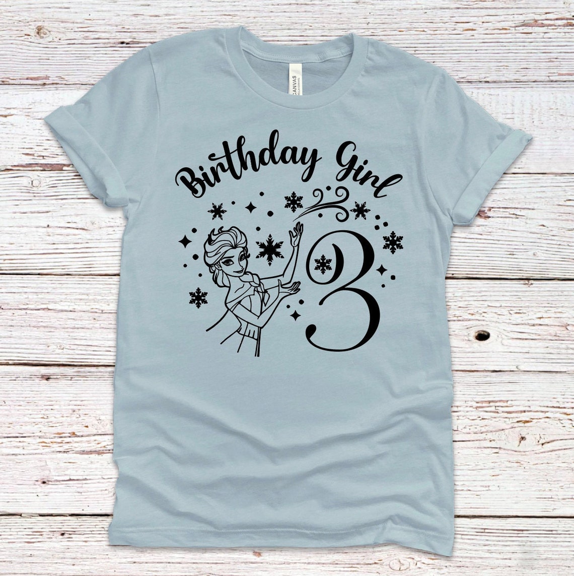 Elsa Birthday Girl 3rd Birthday Queen Elsa Princess Birthday - Etsy