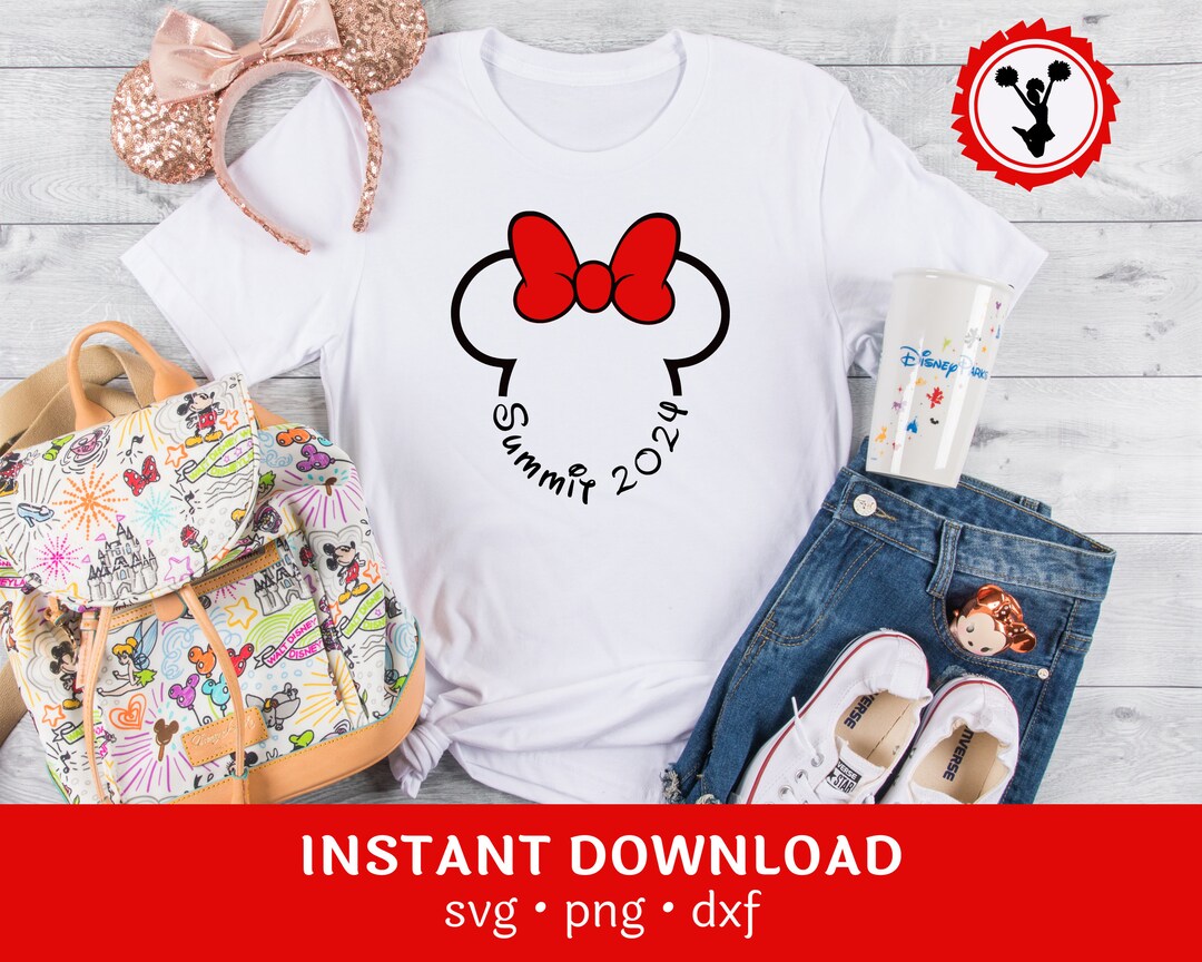 Cheer Nationals 2024 Summit Minnie Team Shirt INSTANT DOWNLOAD Digital ...